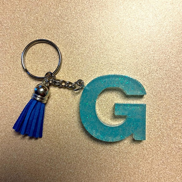 Hand Crafted | Accessories | Handmade Letter G Keychain | Poshmark